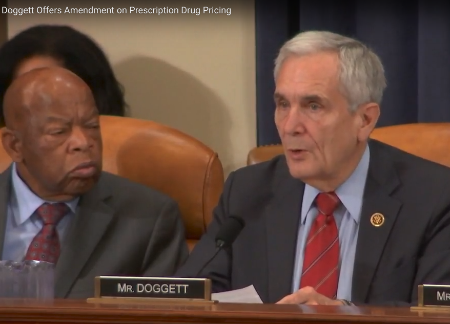 Rep Doggett amendment proposed the use of 28 USC 1498 in negotiations ...