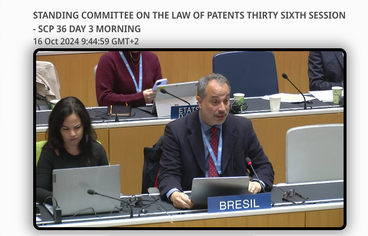 SCP 36: Brazil's intervention on patents and health - Knowledge Ecology International